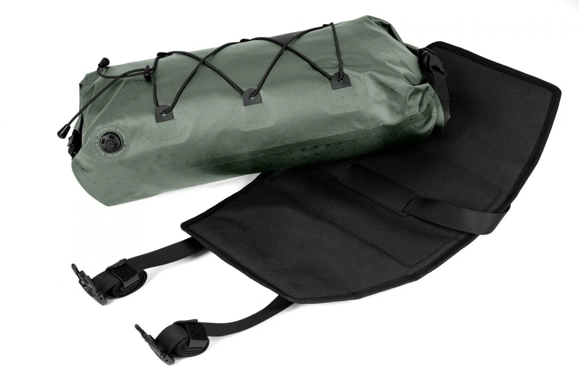 Acid Pack Pro 9 Handlebar Bag in Black/Green